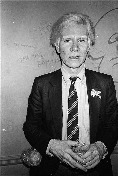 Andy Warhol at the Mudd Club, 1979 – LA MAISON REBELLE